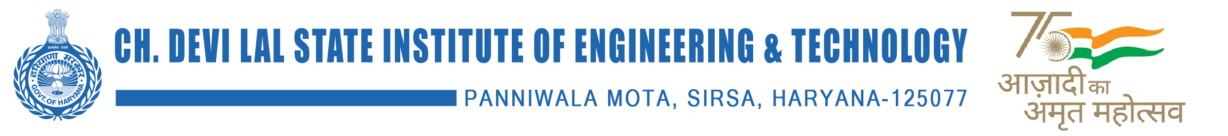 CDLSIET | Ch. Devi Lal State Institute of Engineering & Technology ...